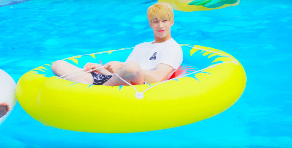 WATCH: Huh Gak, APINK, And VICTON Spend Time By The Pool In New "OASIS" MV - What The Kpop