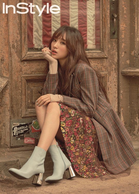 EXID's Hani Poses With Elegance For InStyle Photoshoot - What The Kpop